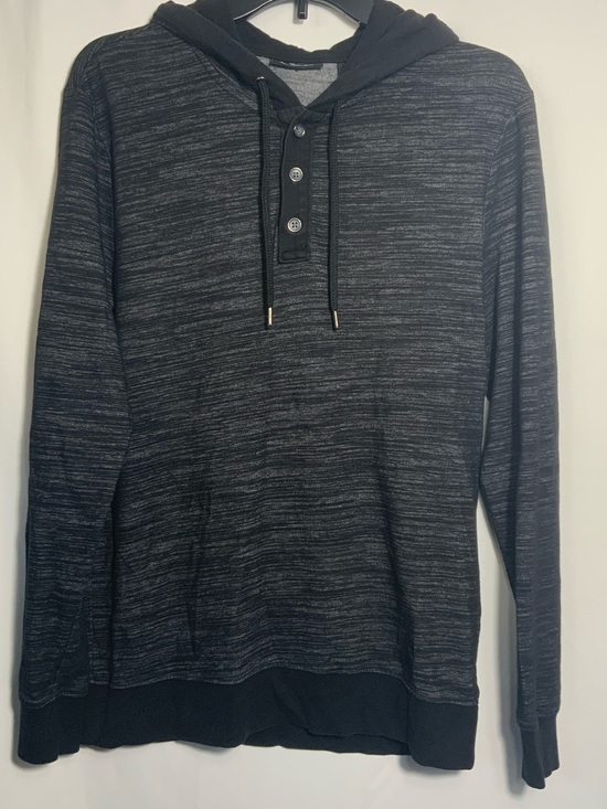 Marc Anthony | Jackets & Coats | Marc Anthony Black And Gray Hooded ...